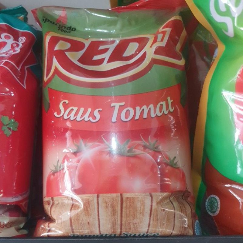 Jual Red1 Saus Tomat 1kg | Shopee Indonesia