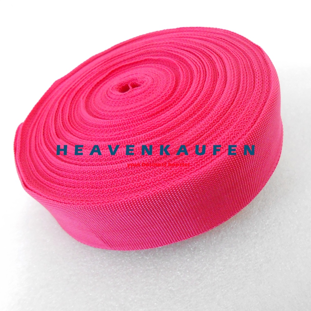 Jual Bisban Pelipit Webbing PCR Lebar 3,8 cm Warna Pink Fanta Harga Per ...