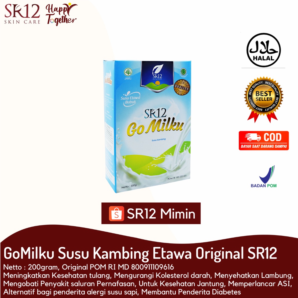 Jual GoMilku Susu Kambing Etawa Strawberry / GoMilku Stroberi / Susu ...