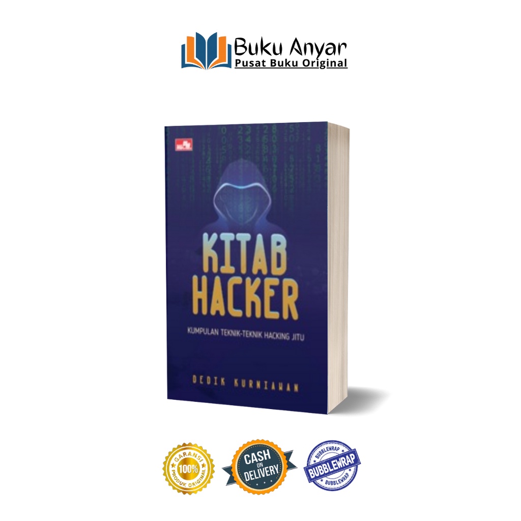 Jual Buku Kitab Hacker Dedik Kurniawan PRODUK 100% ORIGINAL | Shopee ...