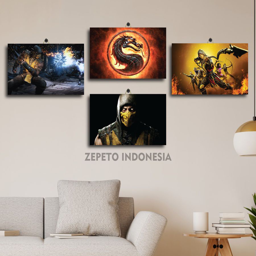 Jual 61-74 POSTER KAMAR ANAK PEMAIN PEMERAN MORTAL COMBAT 20X30 OXQ4U ...