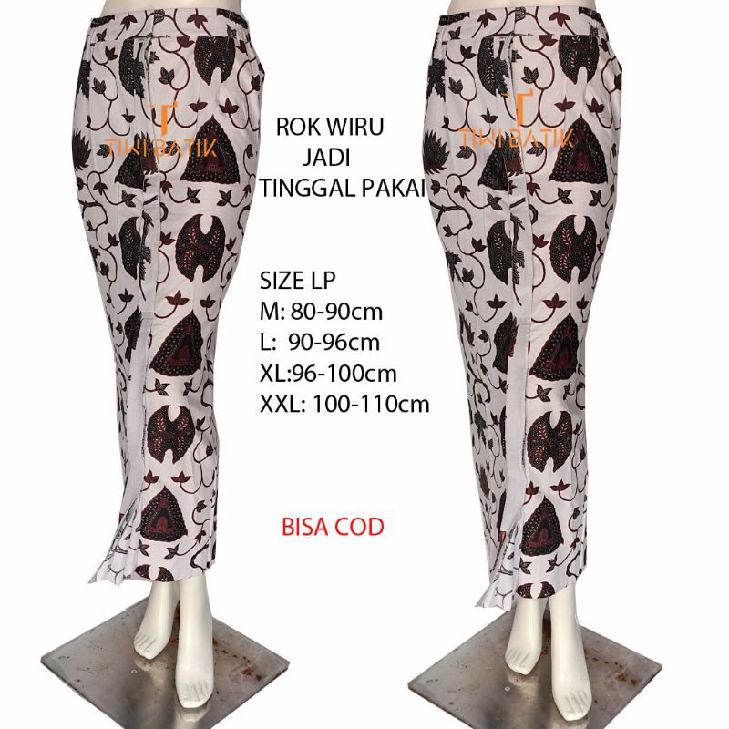 Jual Rok Jarik Wiru Wanita Batik Motif Jogja Adat Jawa Tinggal Pakai ...