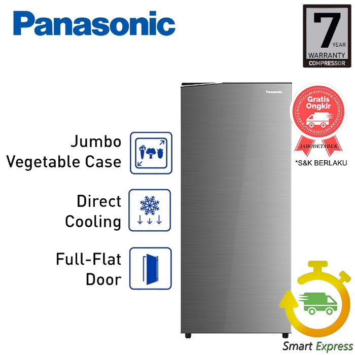 Jual KULKAS PANASONIC NR-AF191S-H / AF191S-H - (1 PINTU / 164 LITER) | Shopee Indonesia