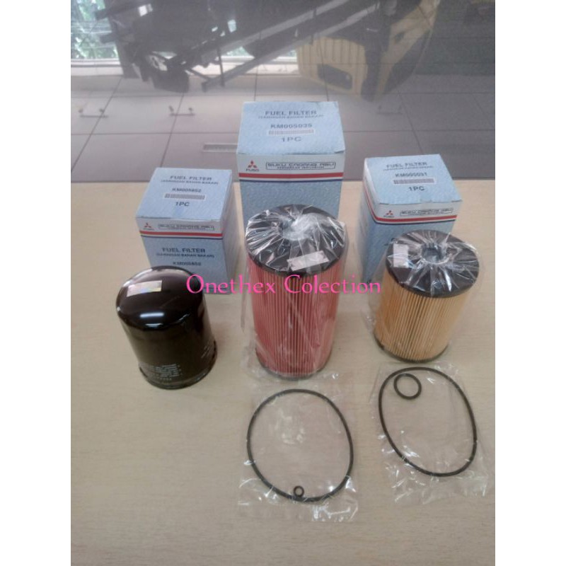 Jual Filter Solar Fuso Figther Set Original Mitsubishi KM005031/852/035 ...