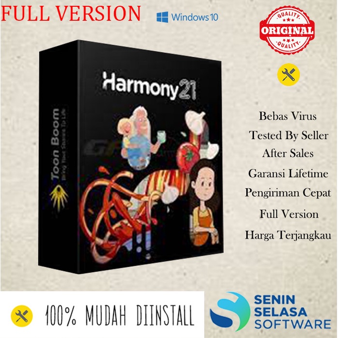 Jual app Software Animasi 2D / 2D Animation: Toon Boom Harmony Premium ...