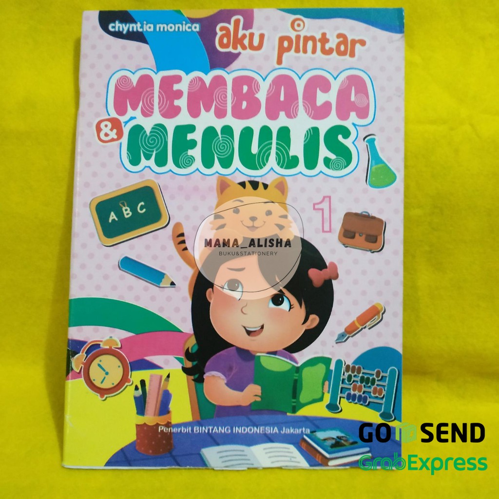 Jual Buku Aku Pintar Membaca dan Menulis Jilid 1 untuk Anak PAUD TK Pra ...