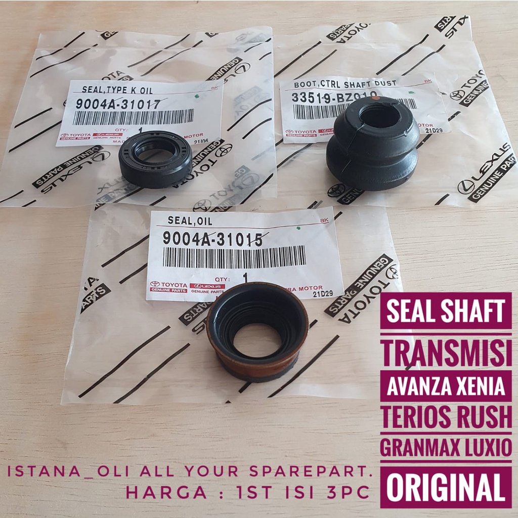 Jual Seal Sil Shaft Tuas Transmisi Avanza Xenia Terios Rush Gran Max ...