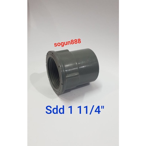 Jual Sok drat dalam pvc 1 1/4". SDD 1 1/4 inch. Sambungan paralon ...