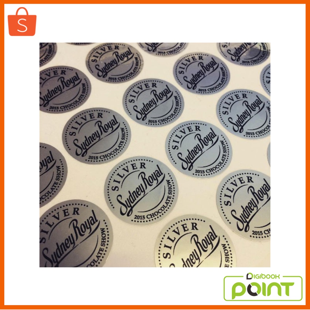 Jual CETAK STIKER METALIC SILVER A3+ / STIKER LABEL KEMASAN - POTONG ...