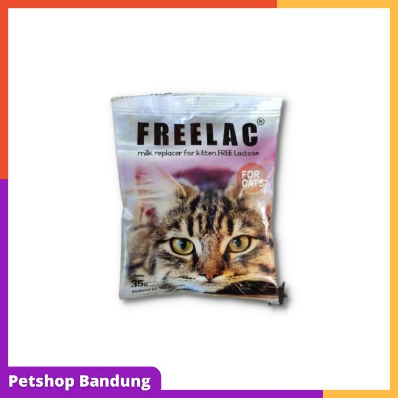 Jual PETSHOP BANDUNG FREELAC 35gr - Susu Kucing | Shopee Indonesia
