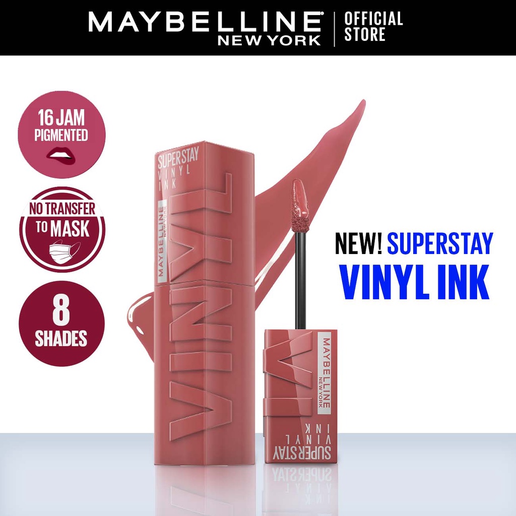 Jual Maybelline Superstay Vinyl Ink | Shopee Indonesia