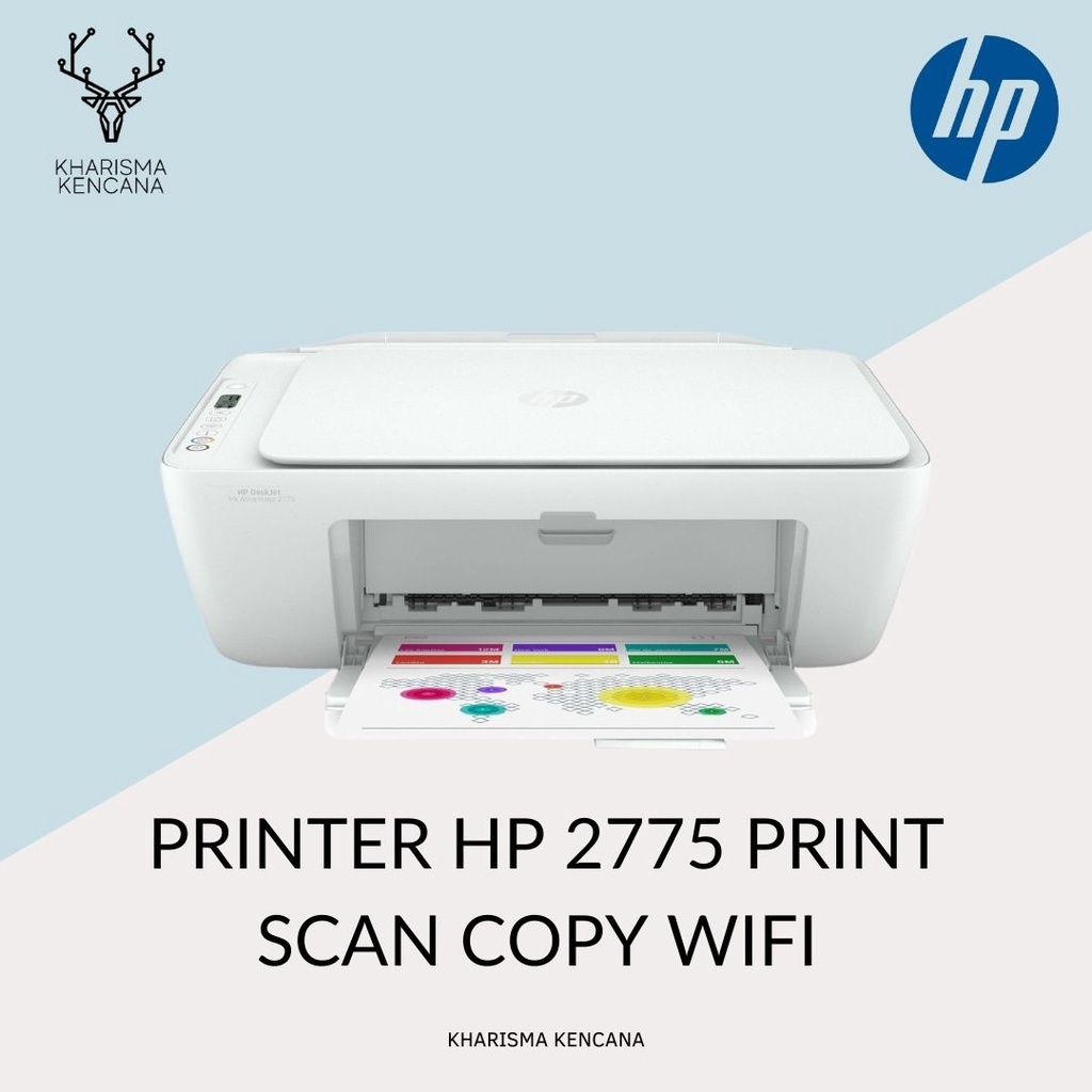 Jual PRINTER HP 2775 PRINT SCAN COPY WIFI | Shopee Indonesia