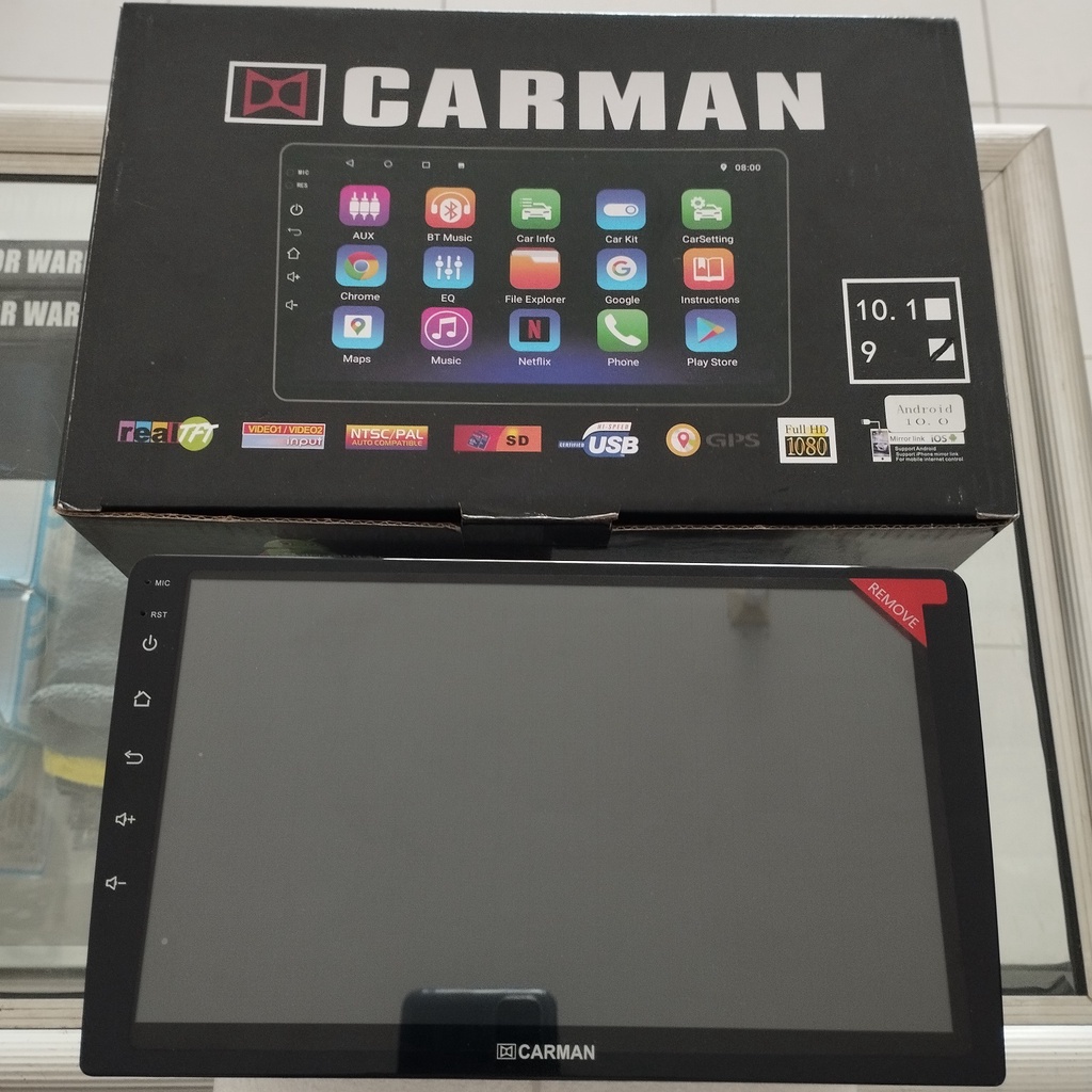 Jual Head Unit Android 9 Inch Carman | Shopee Indonesia