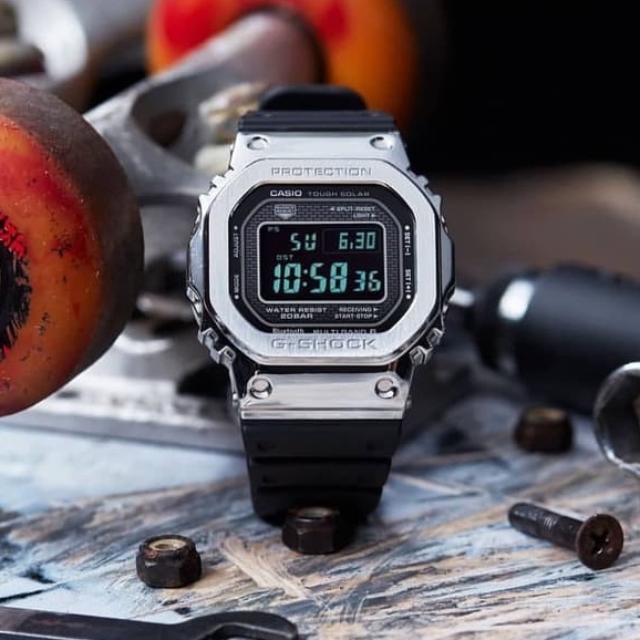 Jual BISA COD !! Jam Tangan Casio G-Shock GMW-5000 Rubber Black Metal ...