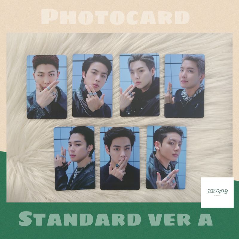 Jual [Official] Photocard Proof Standard Ver A ~ RM, JIN, SUGA, JHOPE ...