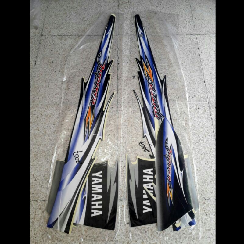 Jual (BISA COD) Striping Les Lis Jupiter Z CW 2007 Merah hitam hitam ...