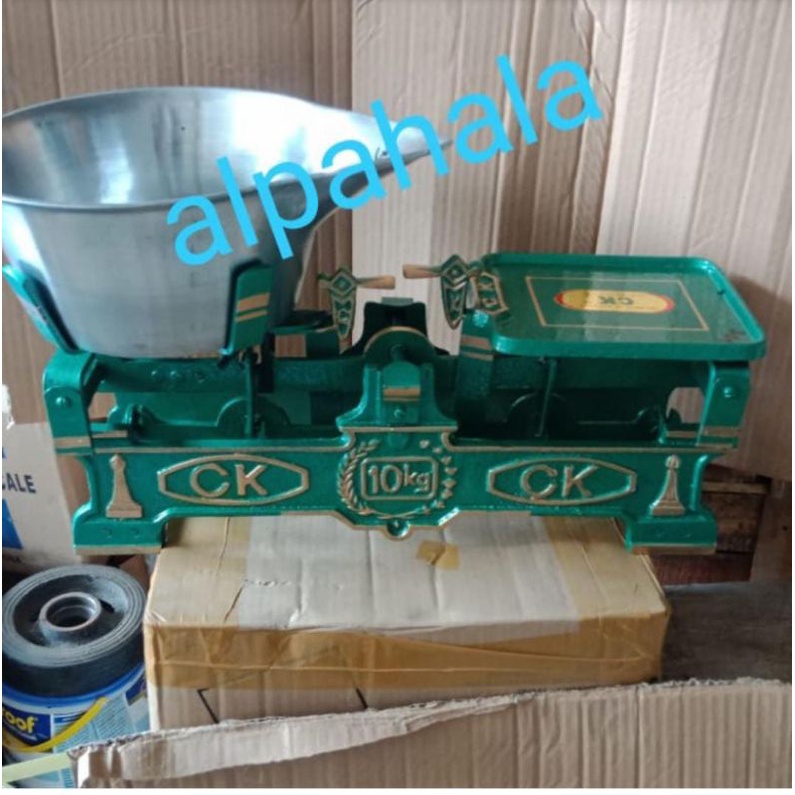 Jual (BEST SELLER) Tmbangan bebek 10kg CK/ Timbangan meja 10kg Ck ...