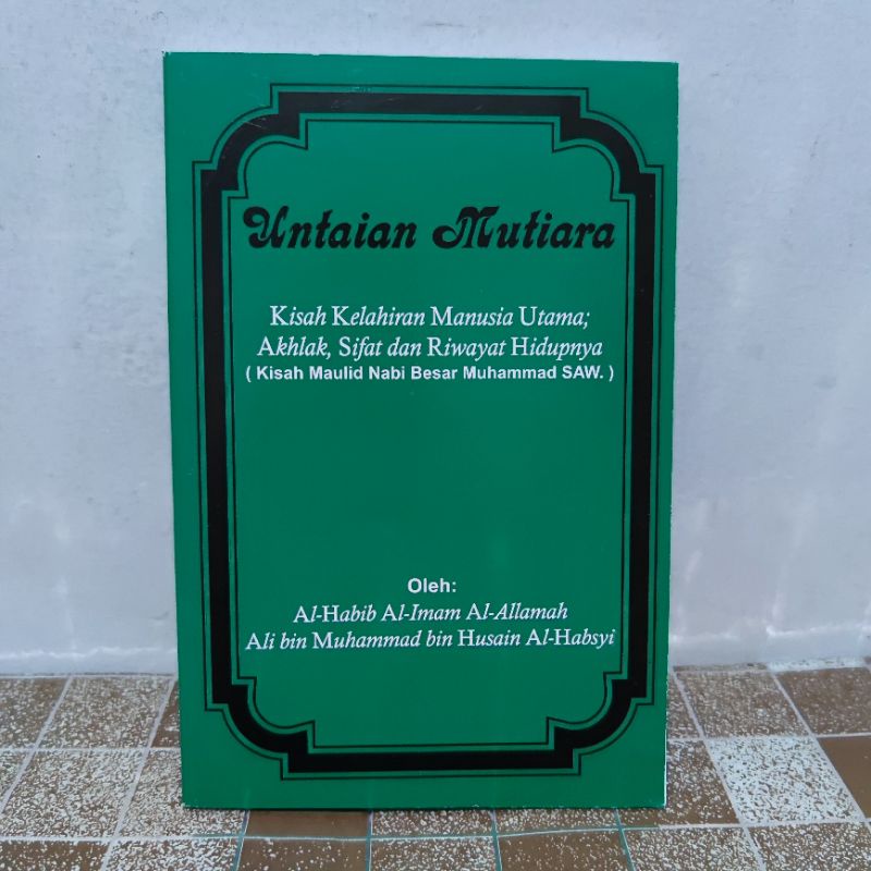 Jual Buku Kitab Untaian Mutiara / Terjemahan Maulid Simtud Durror | Shopee Indonesia