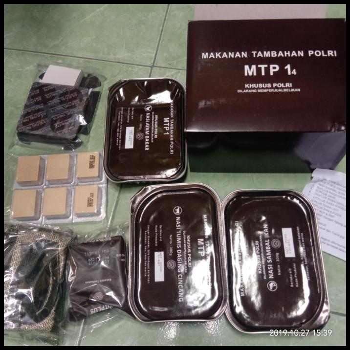 Jual Makanan Tambahan Polri Tni Ransum Makanan Nasi Padat Awet Kenyang ...