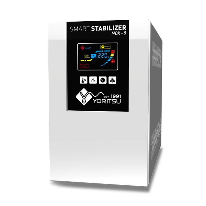 Jual Smart Stabilizer Digital 5000VA YORITSU MDX 5KVA | Shopee Indonesia