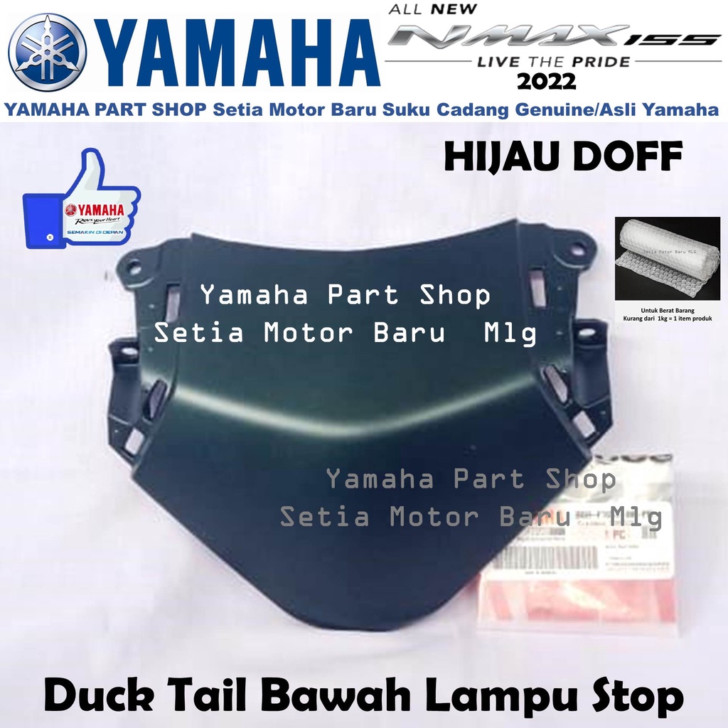 Jual Cover Duck Tail Dagu Stop Bawah Sambungan Body All New Nmax N Max ...