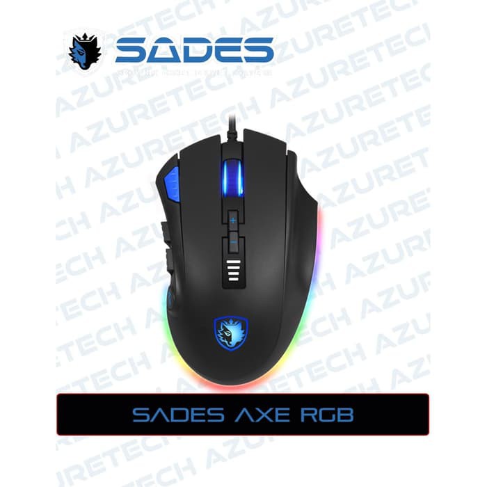 Jual Sades AXE RGB Gaming Mouse Garansi Resmi | Shopee Indonesia