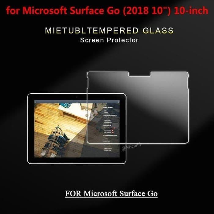 Jual Microsoft Surface GO 2018 10 inch Anti Gores Kaca Tempered Glass ...