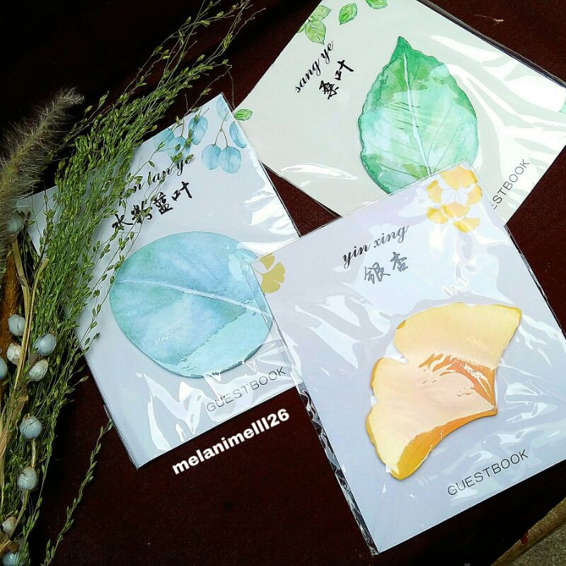 Jual Sticky Notes Leaves Series | Shopee Indonesia