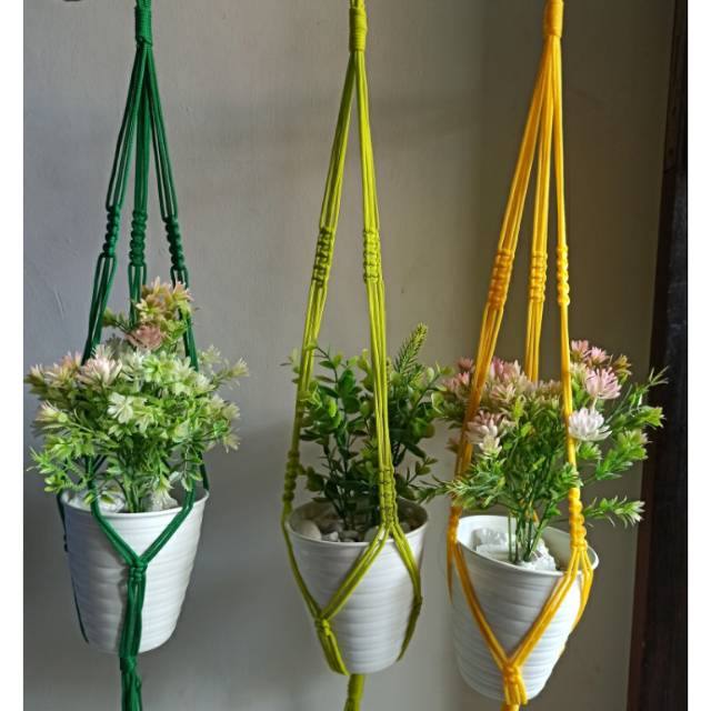 Jual Tali Pot Gantung / Tali Pot Bunga / Talipot Murah / Gantungan Pot ...