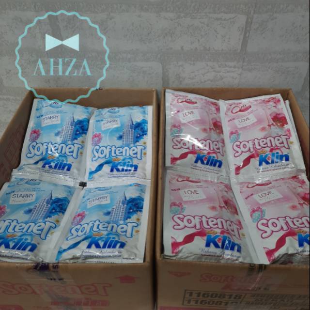 Jual AHZA SOFTENER SOKLIN 1000 (Harga 1 renceng isi 6) | Shopee Indonesia