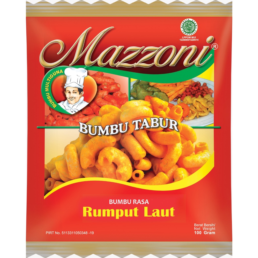 Jual Mazzoni Bumbu Tabur Rumput Laut 100g | Shopee Indonesia