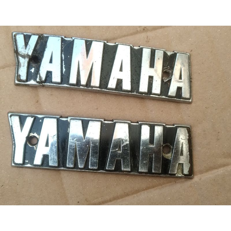 Jual EMBLEM TANGKI YAMAHA RX100 ORIGINAL | Shopee Indonesia