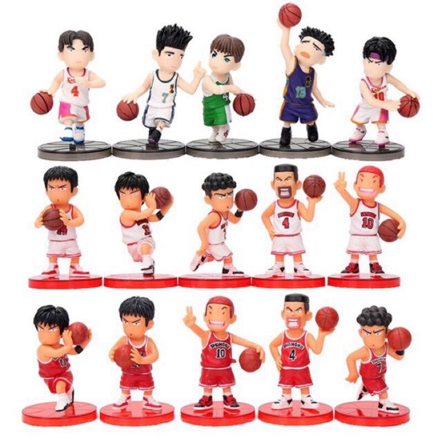 Jual Figure Slam Dunk Figure Slamdunk Set Figure Hanamichi Sakuragi ...