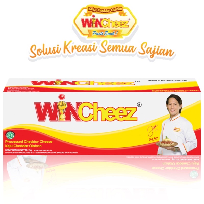 Jual Keju WINCHEEZ CHEDDAR 2KG - Cheese Regular | Shopee Indonesia