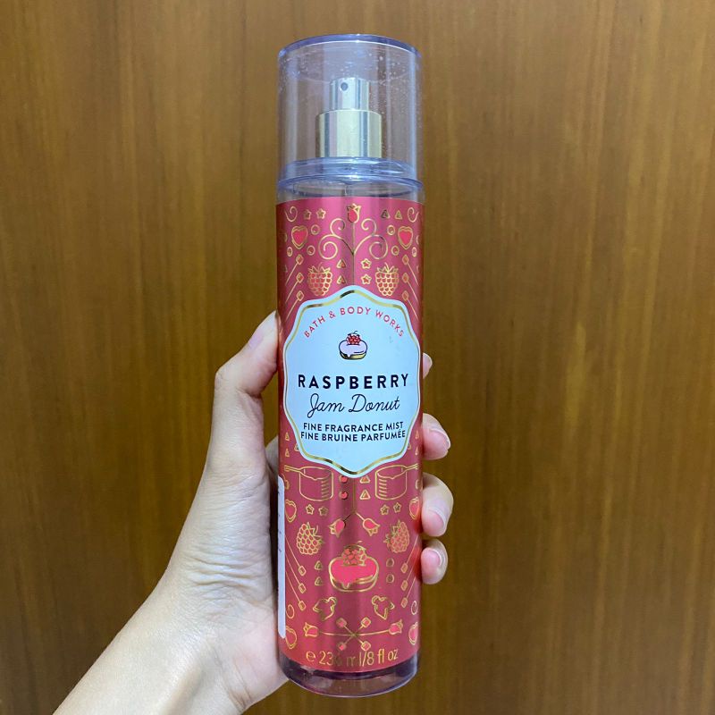 Jual bath and body works rasberry jam donut & coconut cream pie body ...