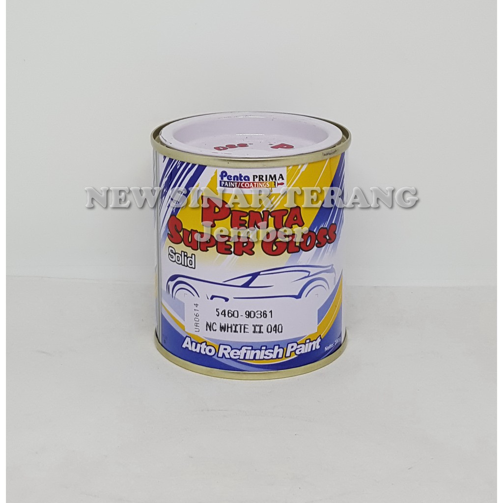 Jual Cat Penta Super Gloss NC White II 040 200cc (utk Wilayah Sumsel ...