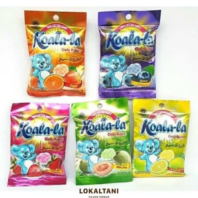 Jual Koala Permen Gula Kapas / Permen Gula Kapas 10pcs | Shopee Indonesia