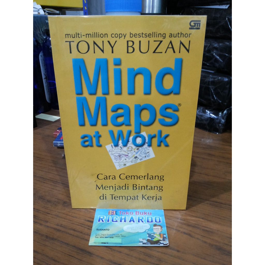 Jual Buku Mind Maps at Work --- Tony Buzan | Shopee Indonesia