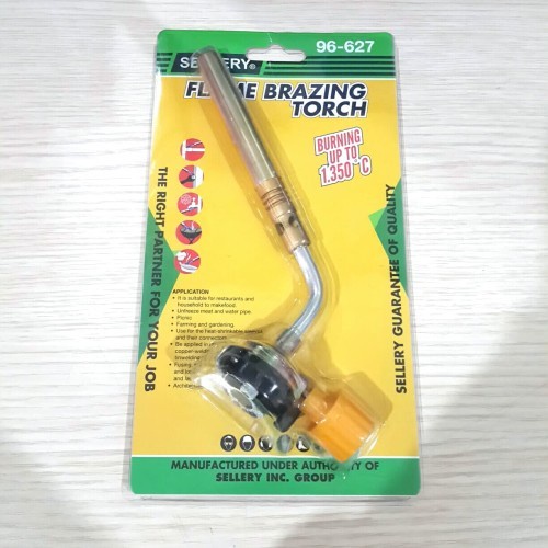 Jual SELLERY KEPALA GAS BLOW TORCH FLAME BRAZING TORCH 96-627 | Shopee ...