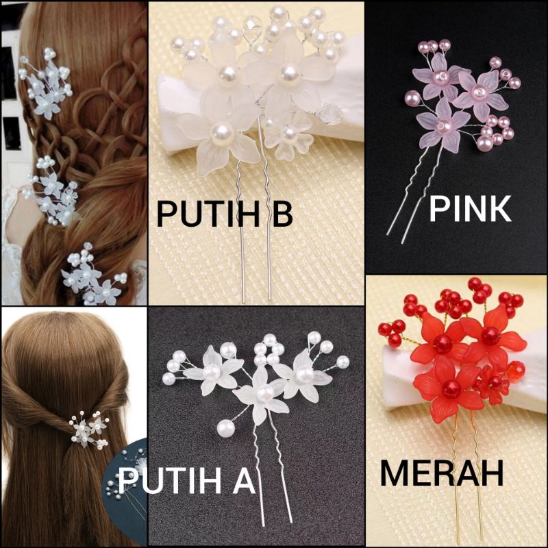Jual Hair pin tusuk sanggul hiasan rambut PC09 | Shopee Indonesia