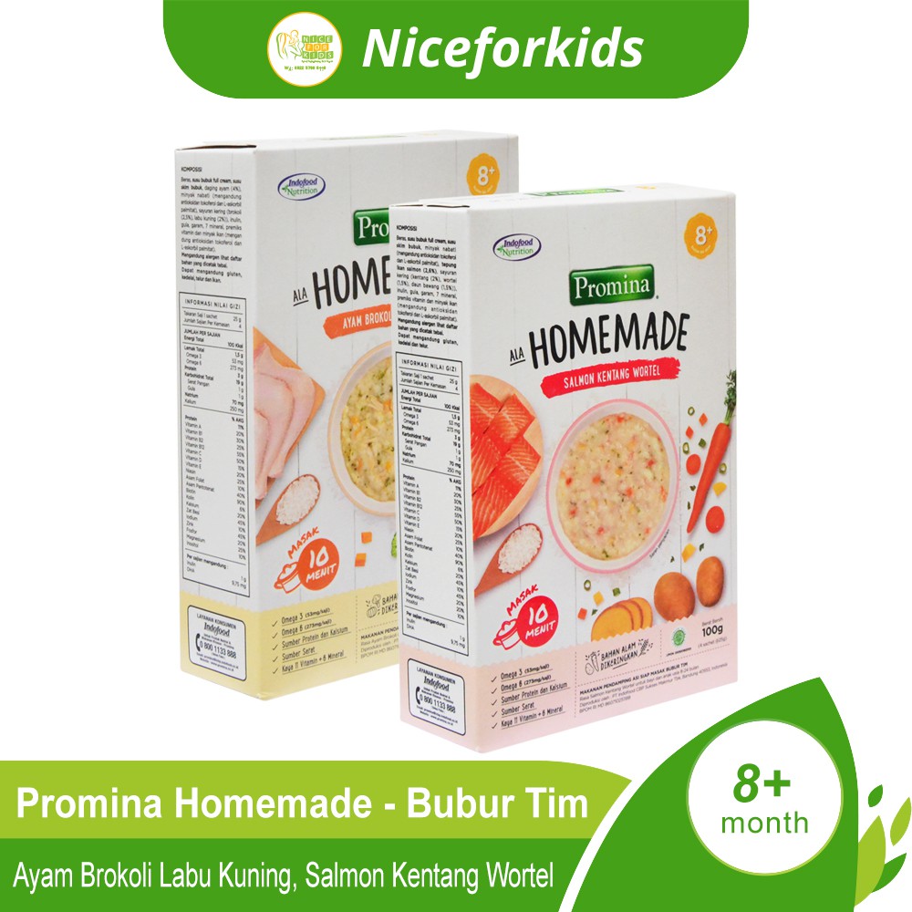 Jual Promina Homemade Bubur Beras Tim Bayi ala Home Made Bubur Bayi ...