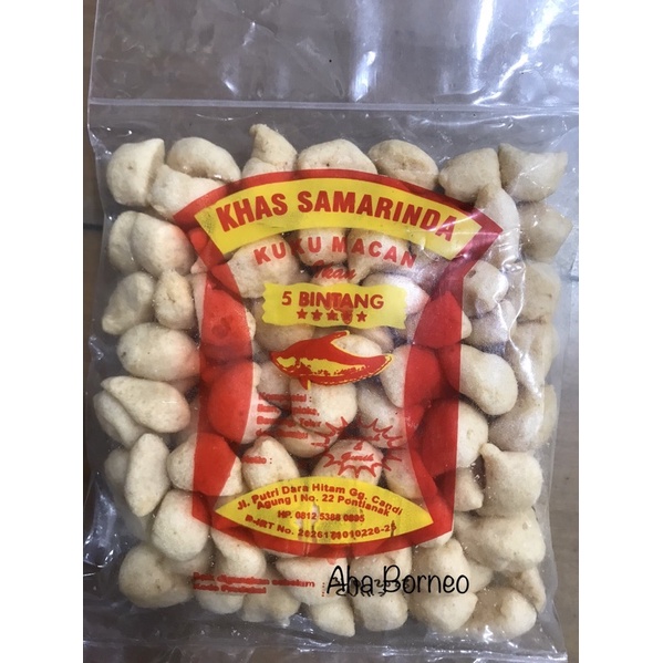 Jual Kuku Macan Khas Samarinda 5 Bintang Pontianak / Amplang Ikan Halal ...