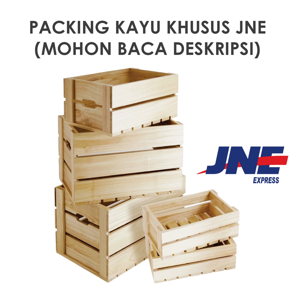 Jual Packing Kayu Khusus JNE | Shopee Indonesia
