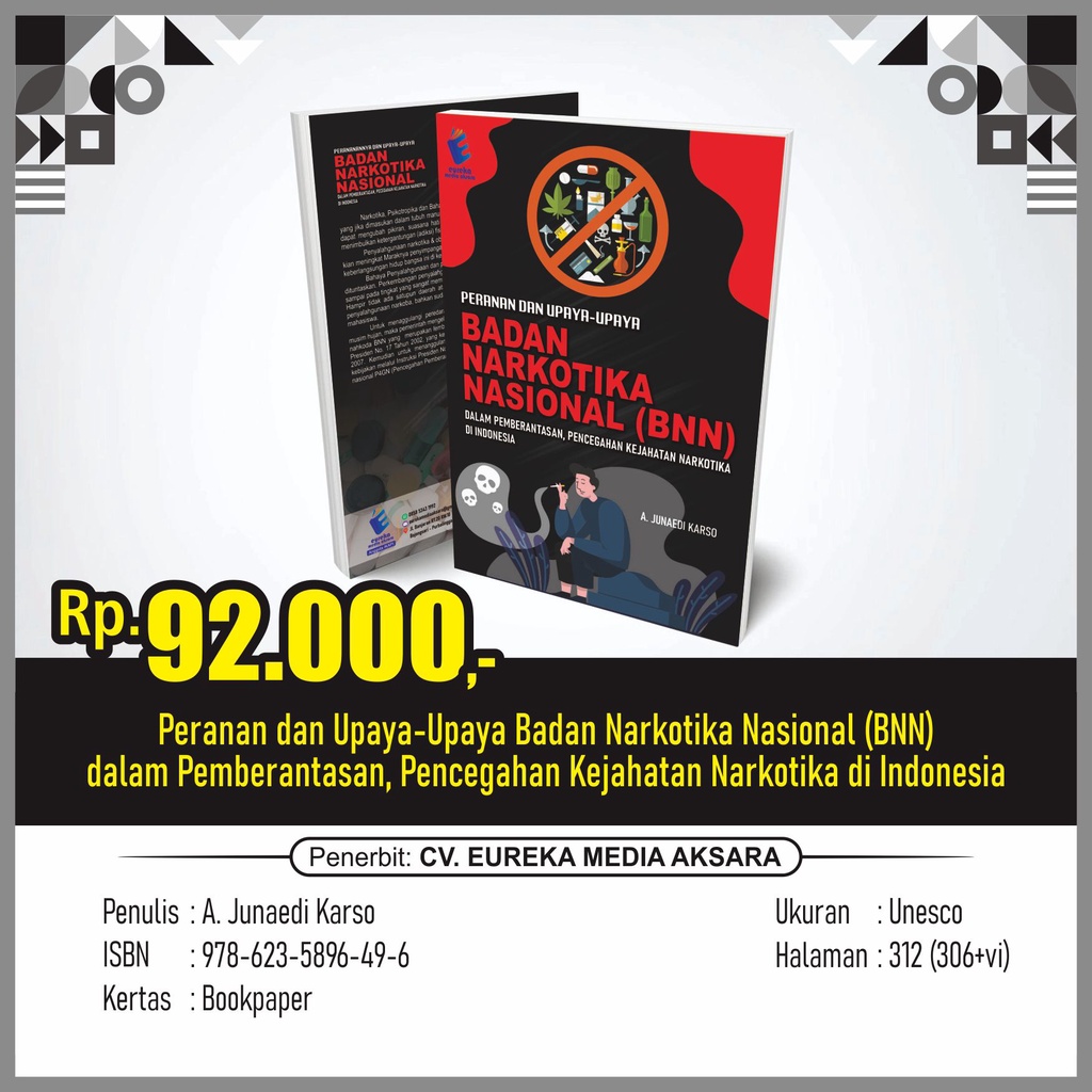 Jual Peranan dan Upaya-Upaya Badan Narkotika Nasional (BNN) dalam Pemberantasan, Pencegahan ...