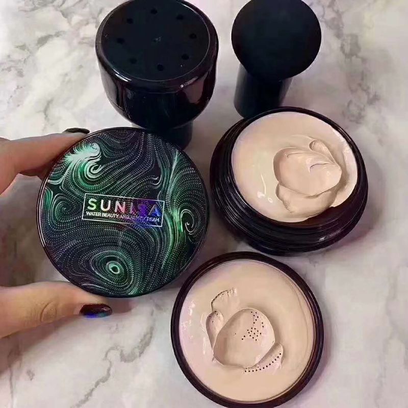 Jual Sunisa Cushion Bedak Glowing Ori Korea Tahan Lama Warna Natural ...