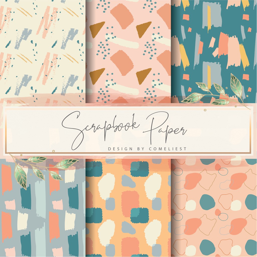 Jual KERTAS SCRAPBOOK MURAH/ SCRAPBOOK PAPER / CRAFT PAPER SET SIZE ...