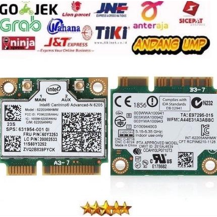 Jual Intel Centrino Advanced-N 6205 Wireless Wifi Card For Lenovo ...