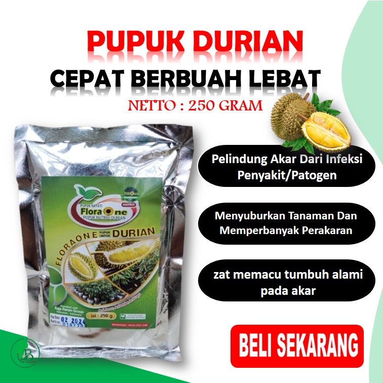 Jual Booster hayati durian untuk pohon durian agar berbuah lebat, vitamin buah durian montong ...