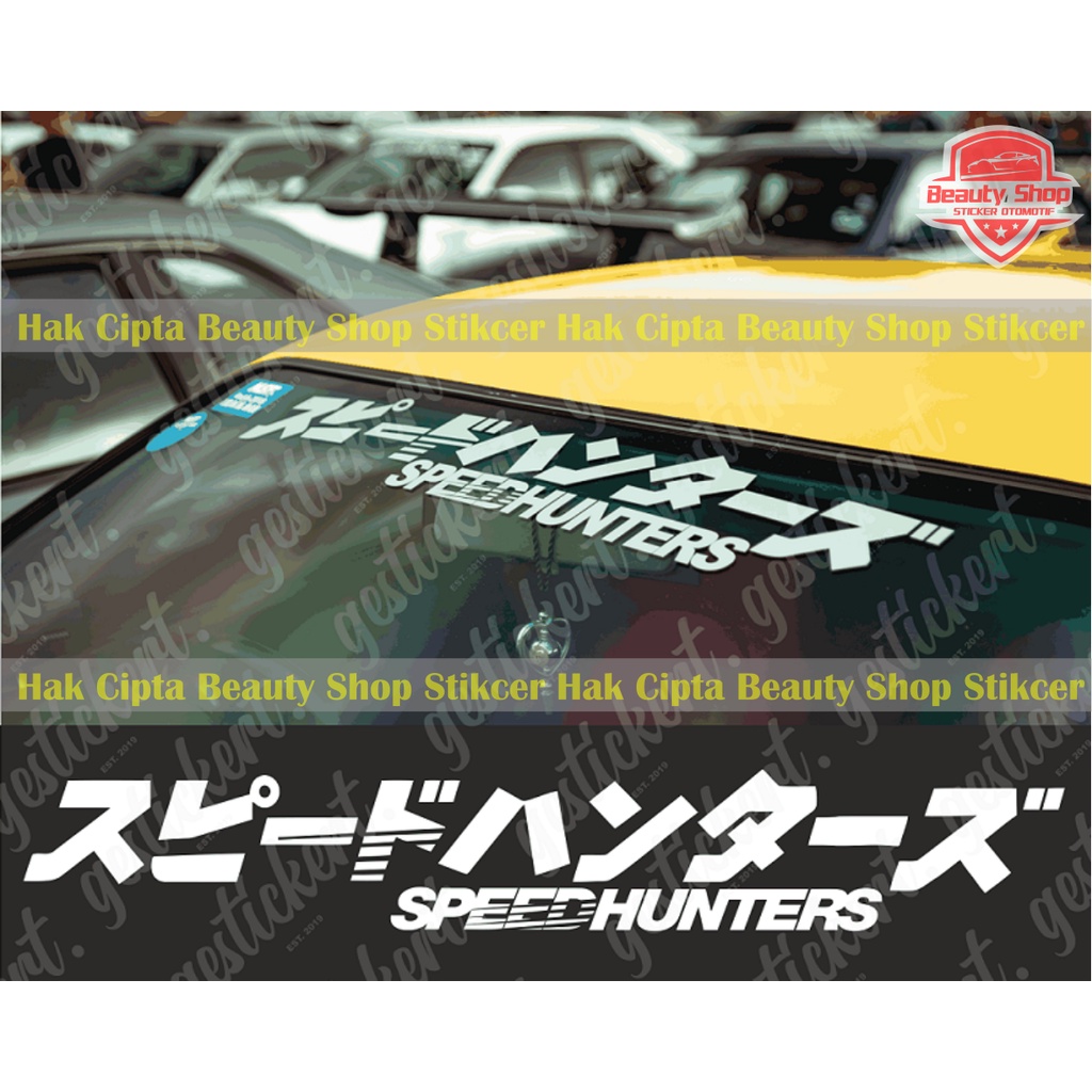 Jual JDM KANJI SPEEDHUNTERS STICKER STIKER KACA MOBIL | Shopee Indonesia
