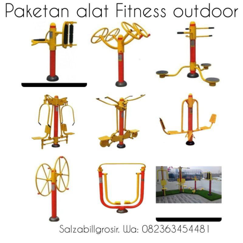 Jual TERSEDIA ALAT FITNESS OUTDOOR LENGKAP | Shopee Indonesia